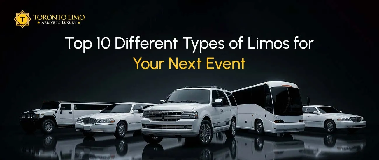 Top 10 Different Types of Limos to Rent for Your Event